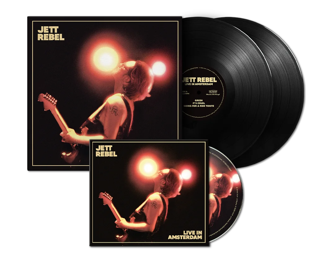 JETT REBEL - LIVE IN AMSTERDAM (CD + VINYL BUNDLE) – Sound Factory